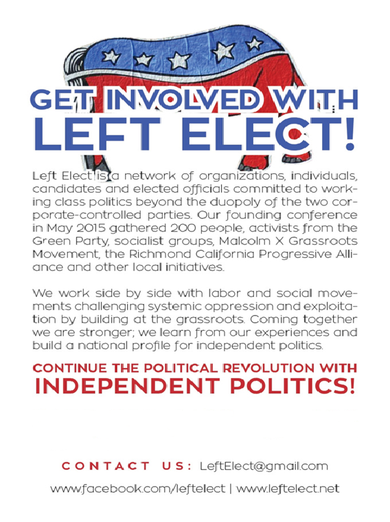LeftElect – Future of Left & Independent Political Action Network